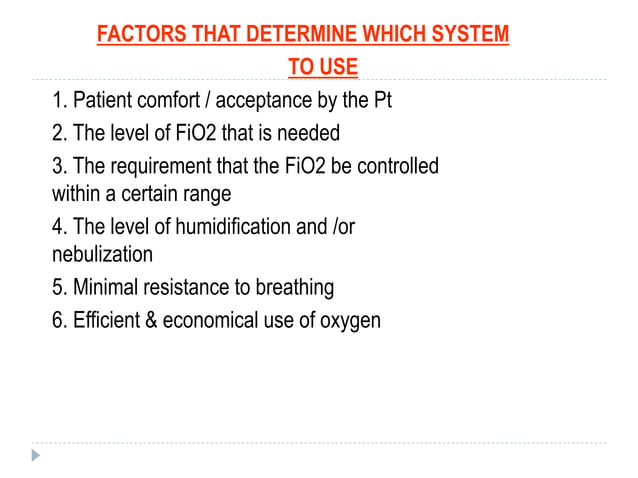 Oxygen delivery devices | PPTX | Ear, Nose and Throat Conditions ...