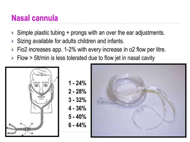 Oxygen delivery devices | PPTX | Ear, Nose and Throat Conditions ...
