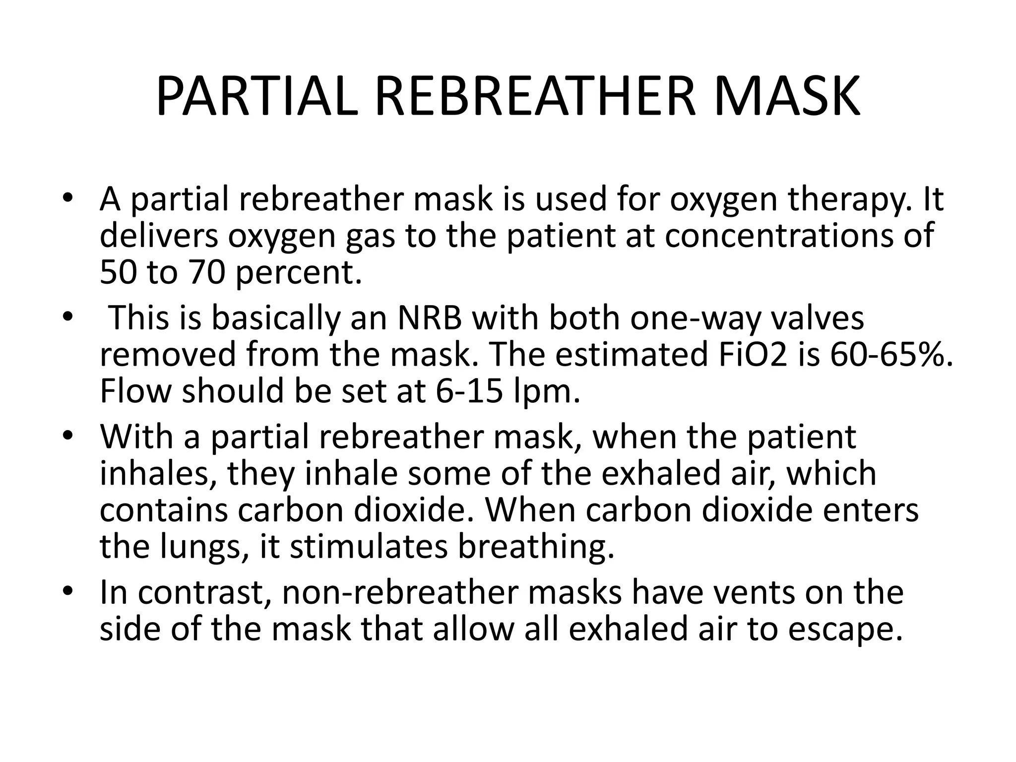 Oxygen delivery system | PPTX