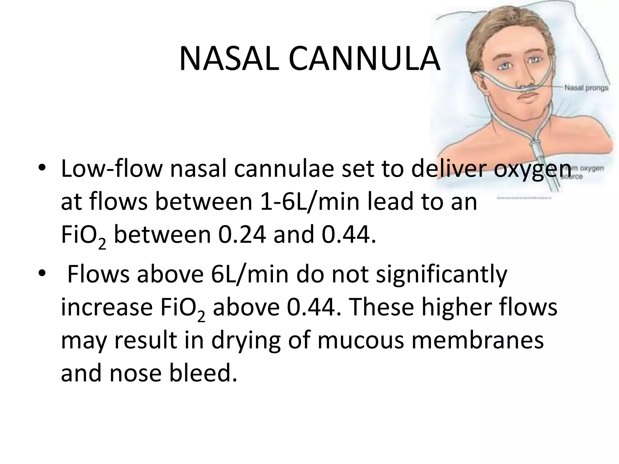 Oxygen delivery system | PPTX