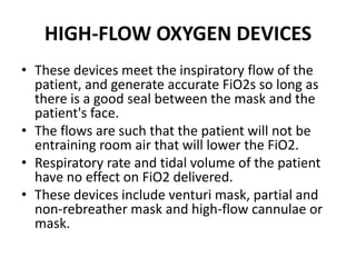 Oxygen delivery system | PPTX | Lung and Respiratory Health | Diseases ...