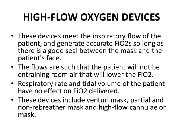 Oxygen delivery system | PPTX | Lung and Respiratory Health | Diseases ...