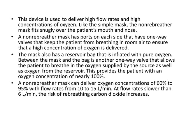 Oxygen delivery system | PPTX | Lung and Respiratory Health | Diseases ...