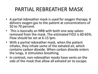 Oxygen delivery system | PPTX