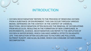 Oxygen deoxygenation[1].....................pptx