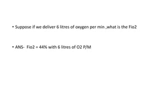 HIGH AND LOW FLOW OXYGEN DEVICES | PPTX