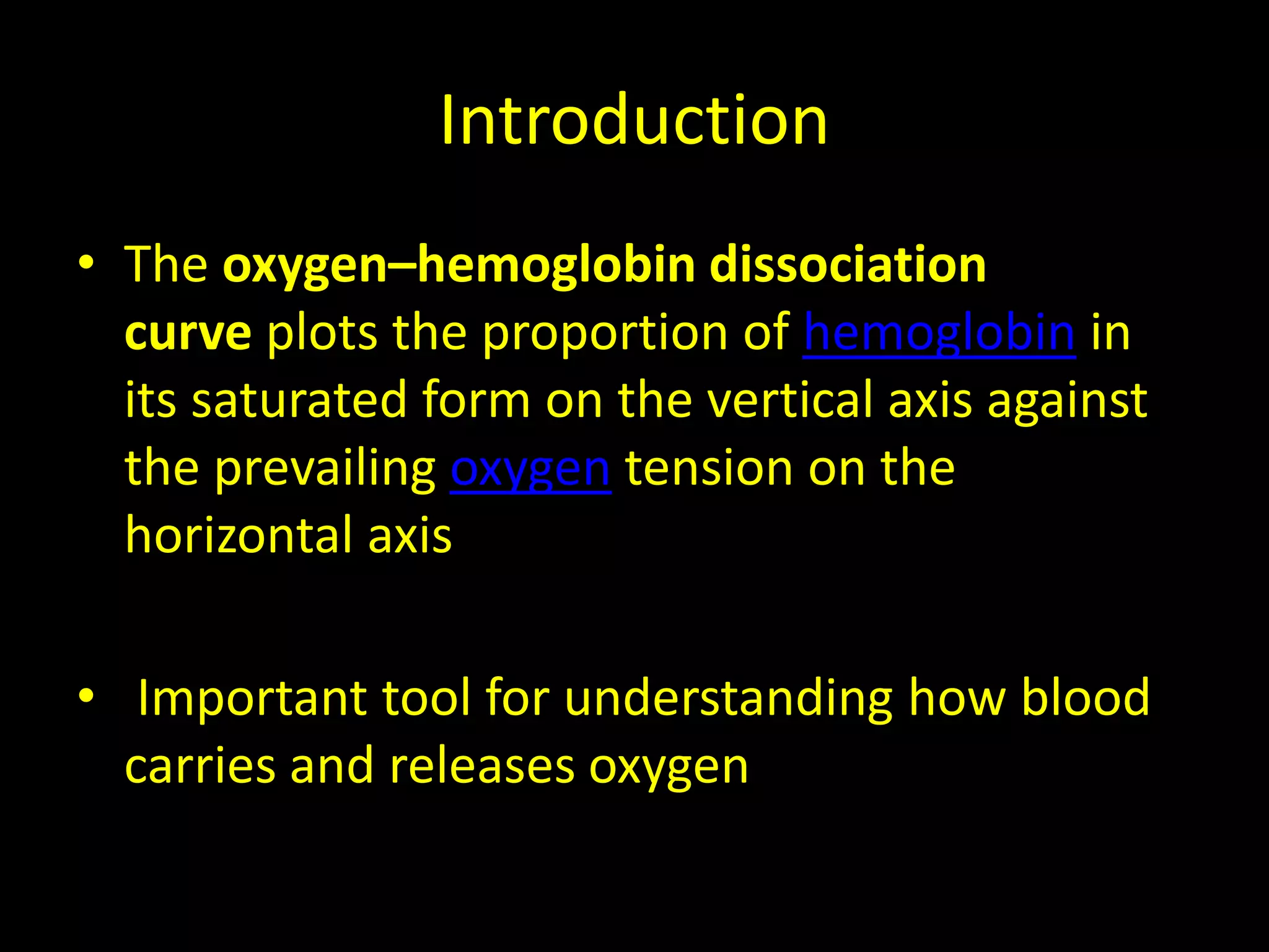 Oxygen dissociation curve | PPTX