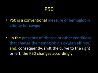 Oxygen dissociation curve | PPTX