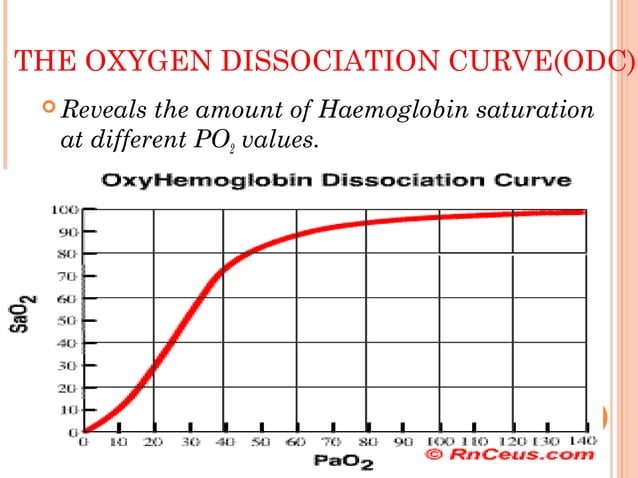 Oxygen dissociation curve