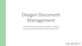 Collaborative Document Management Solution for Office 365 - Oxygen from ...
