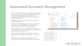 Collaborative Document Management Solution for Office 365 - Oxygen from ISAAC | PPT