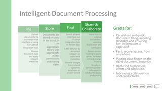 Collaborative Document Management Solution for Office 365 - Oxygen from ISAAC | PPT