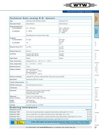 Oxygen do measurement wtw | PDF
