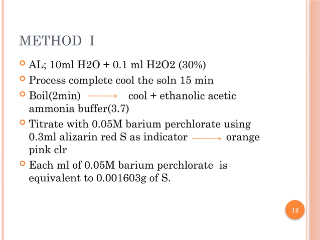 oxygen flask bpharm pharmaceutical analysis | PPT