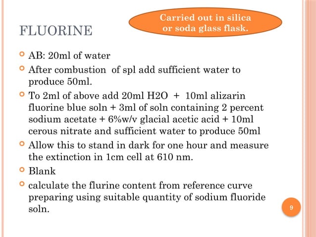 oxygen flask bpharm pharmaceutical analysis | PPT