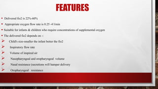 oxygen flow devices.pptx important pediatrics | PPT