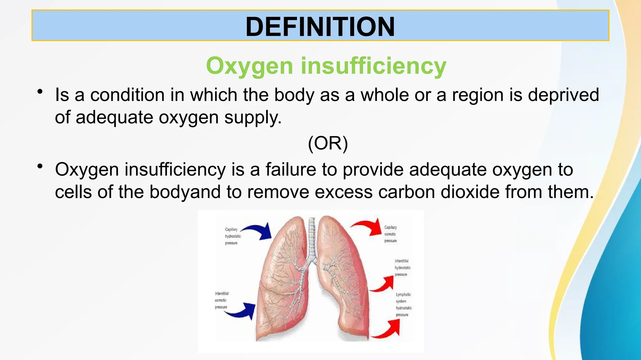 OXYGEN INSUFFICENCY,Hypoxemia is low levels of oxygen in your blood. It ...