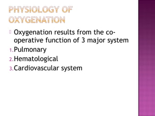 Oxygen insufficency | PPT