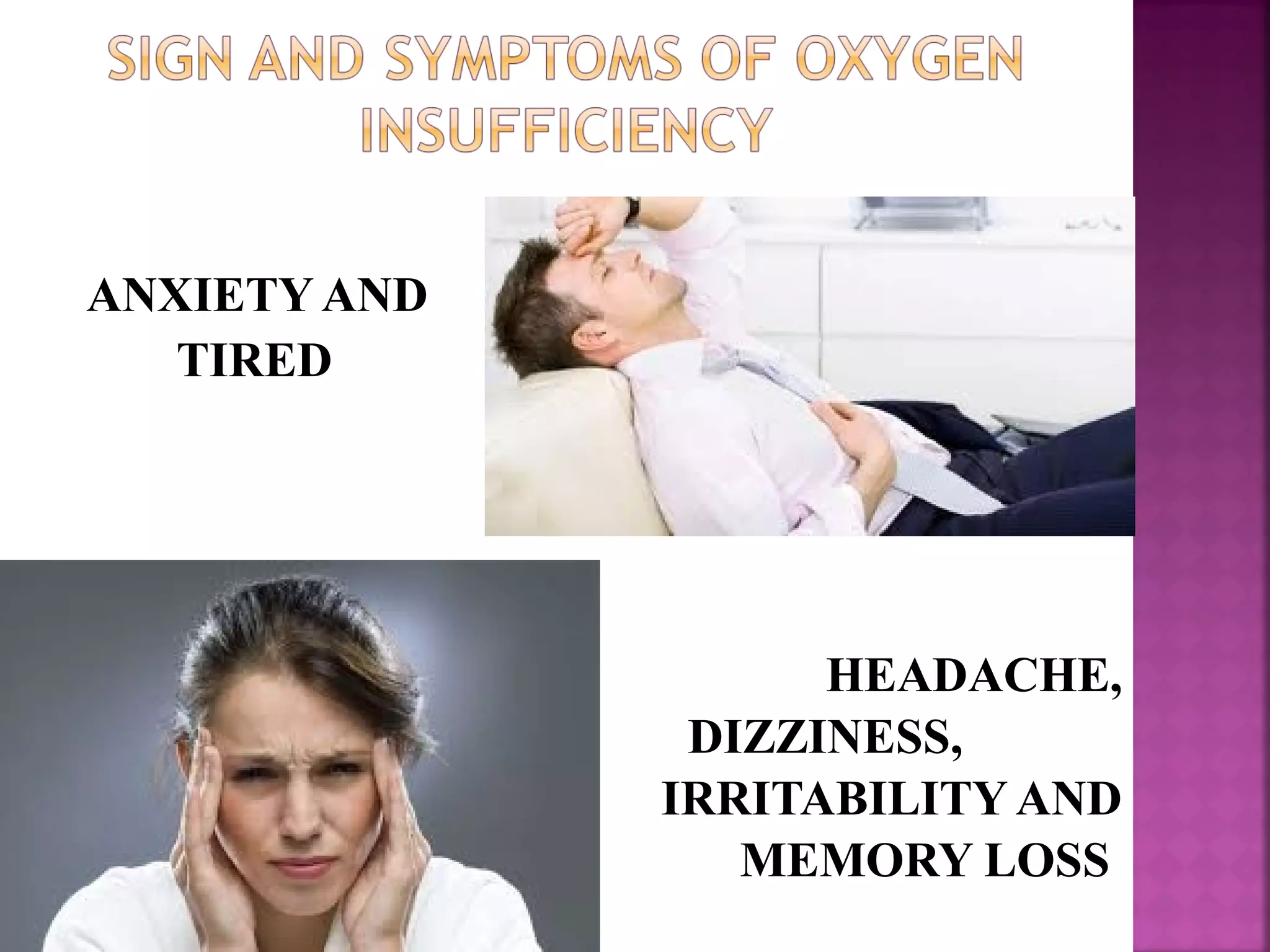 Oxygen insufficiency | PPT