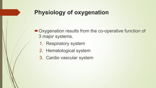 Oxygen insufficiency slide. | PPTX