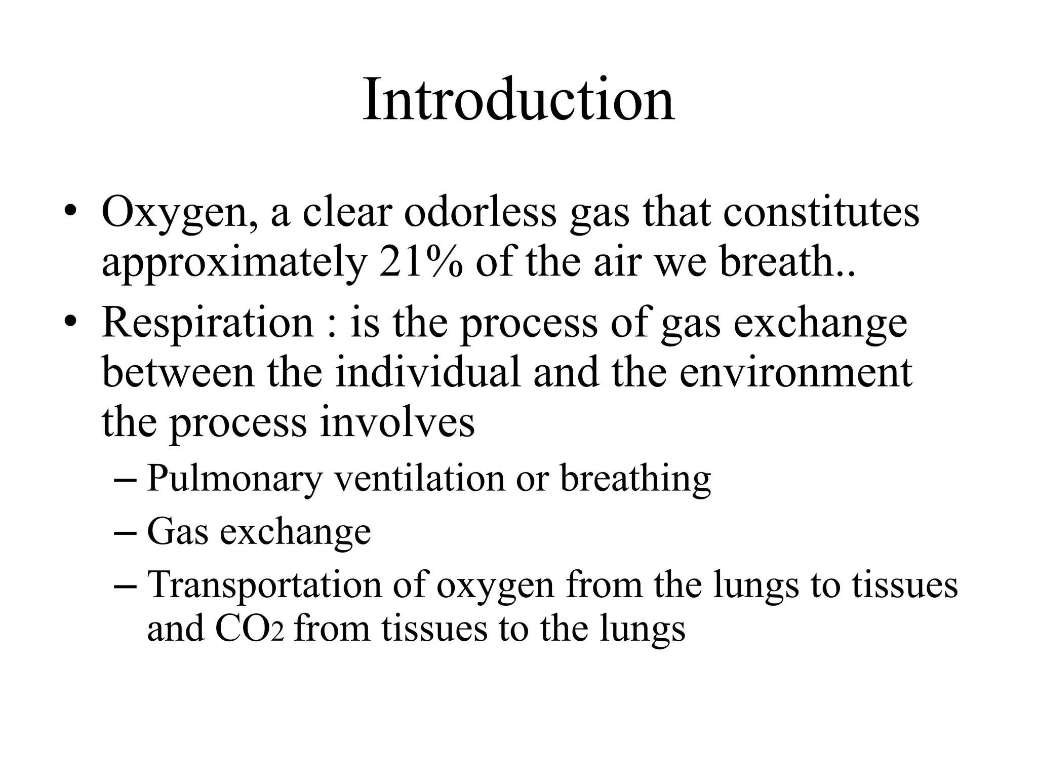 Oxygen insuffuciency | PPTX