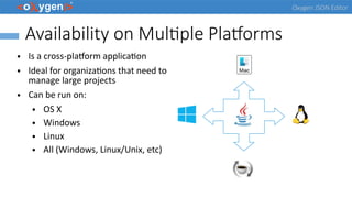 Oxygen JSON Editor | PPT