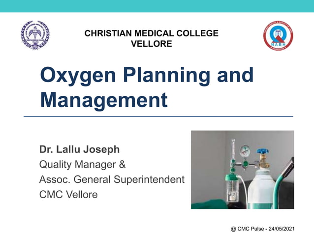 Oxygen planning and management- Hospitals | PPTX | Lung and Respiratory ...