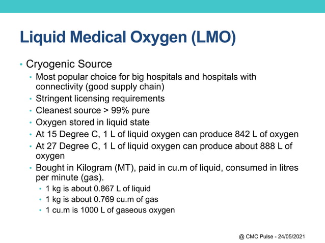 Oxygen planning and management- Hospitals | PPTX | Lung and Respiratory ...