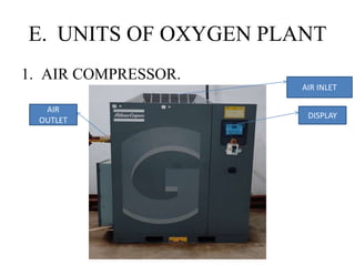 OXYGEN PLANT INDUSTRY.pptx | Free Download