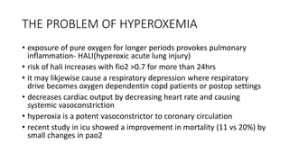 Oxygen reserve index | PPTX | Lung and Respiratory Health | Diseases ...