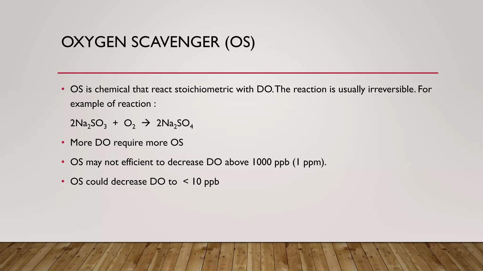 Oxygen scavenger | PDF
