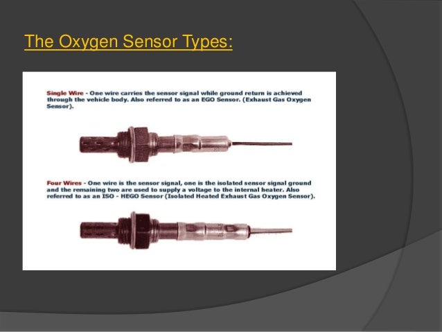 Oxygen sensors مجسات قياس مستوى الاكسجين