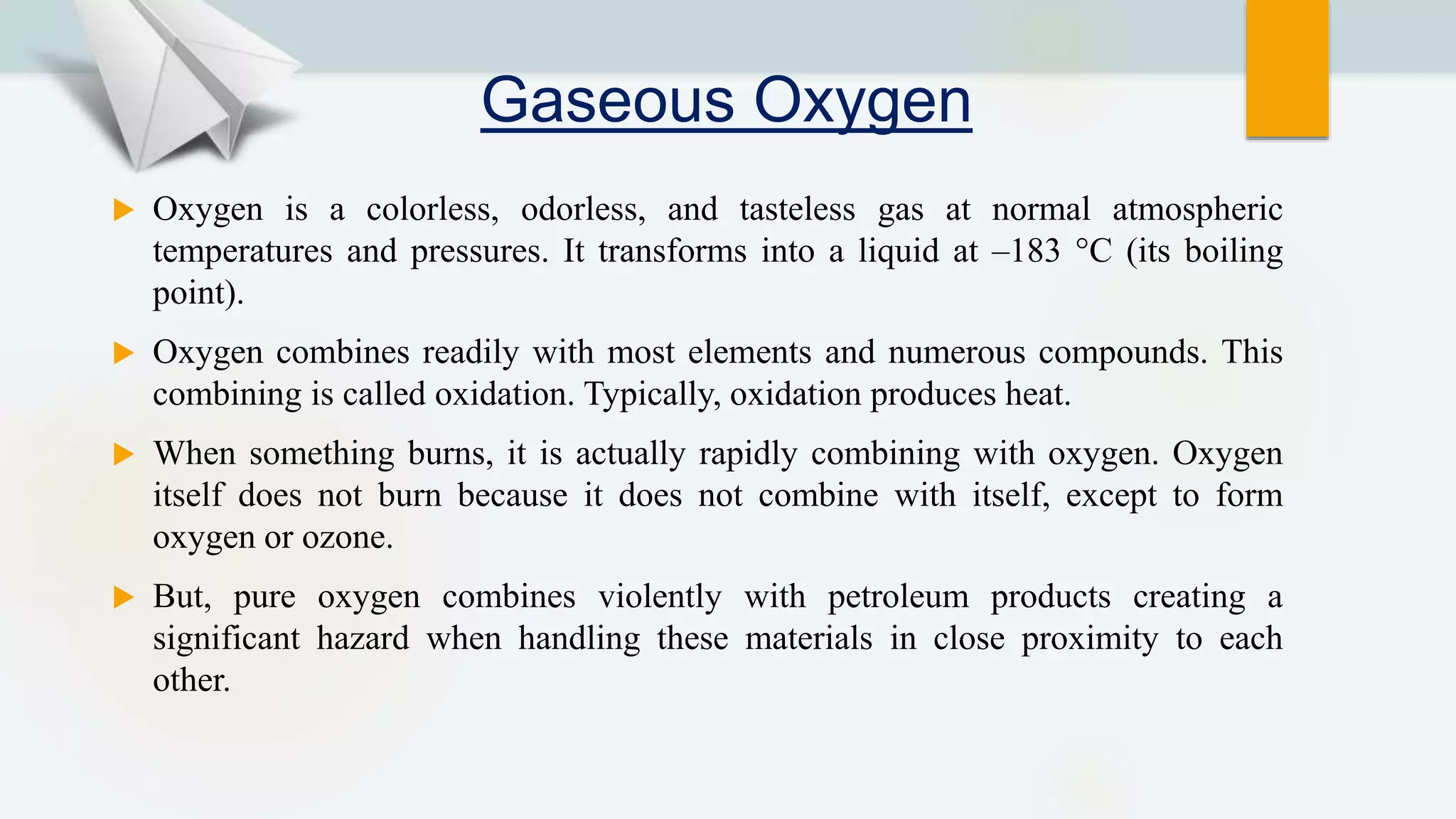 Oxygen system | PPTX