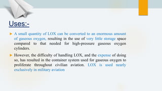 Oxygen system | PPTX