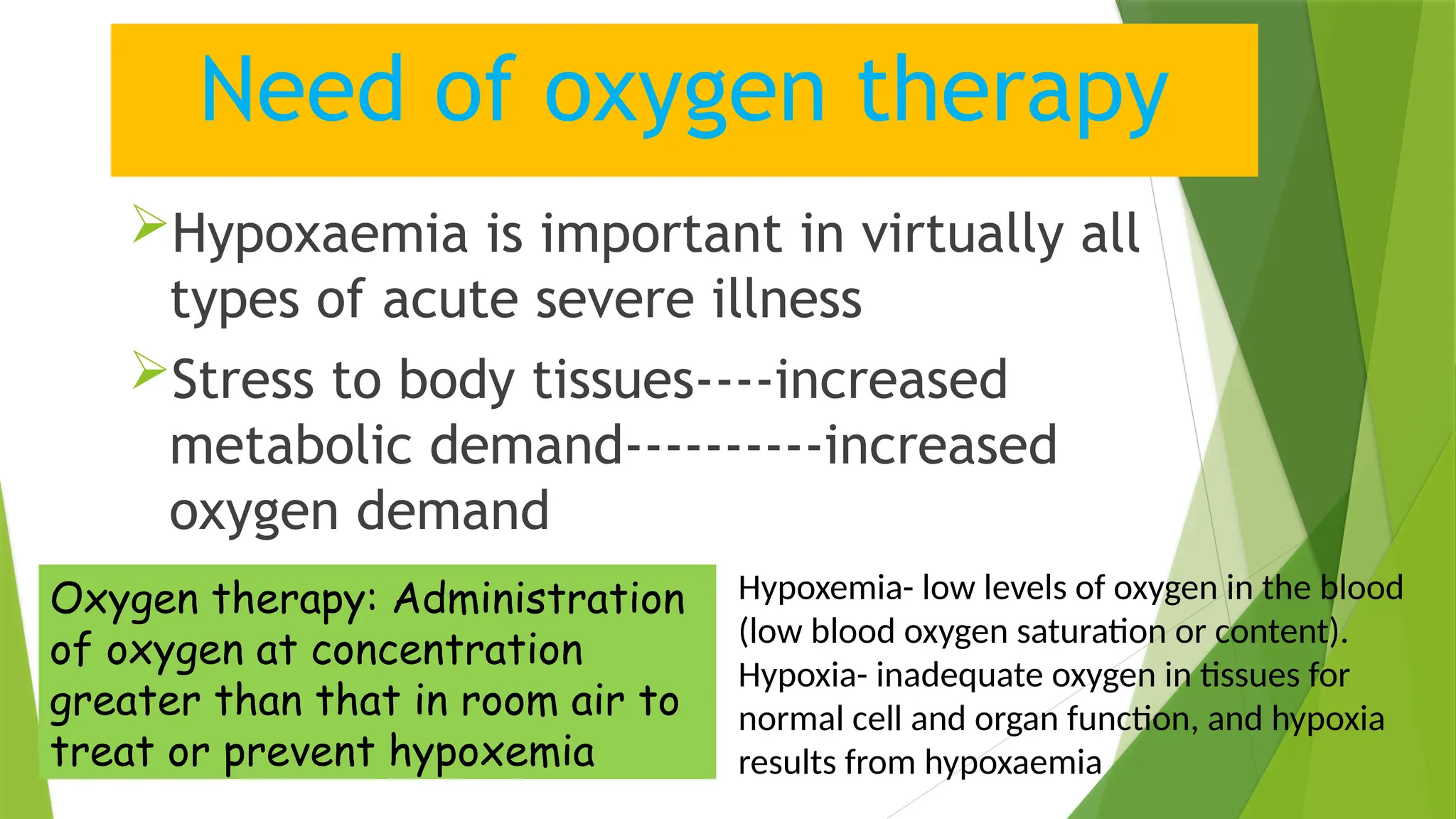 Oxygen theapy in children -how to select | PPTX