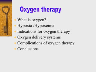 Oxygen therapy | PPT