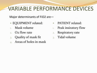 Oxygen therapy | PPTX | Lung and Respiratory Health | Diseases and ...