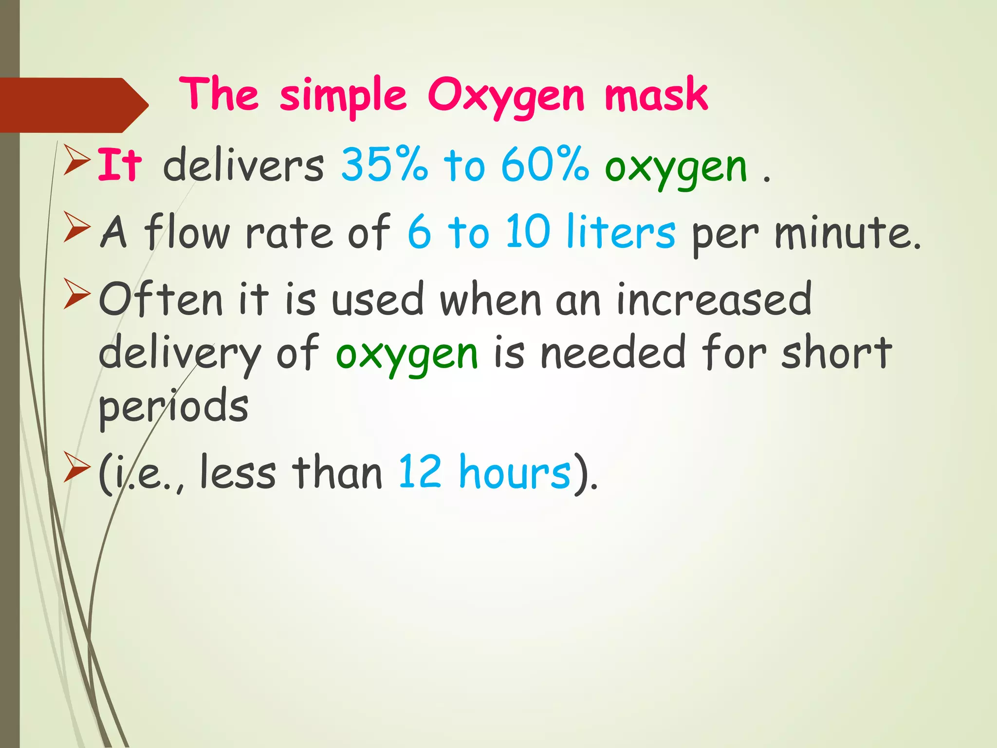 Oxygen therapy | PPT
