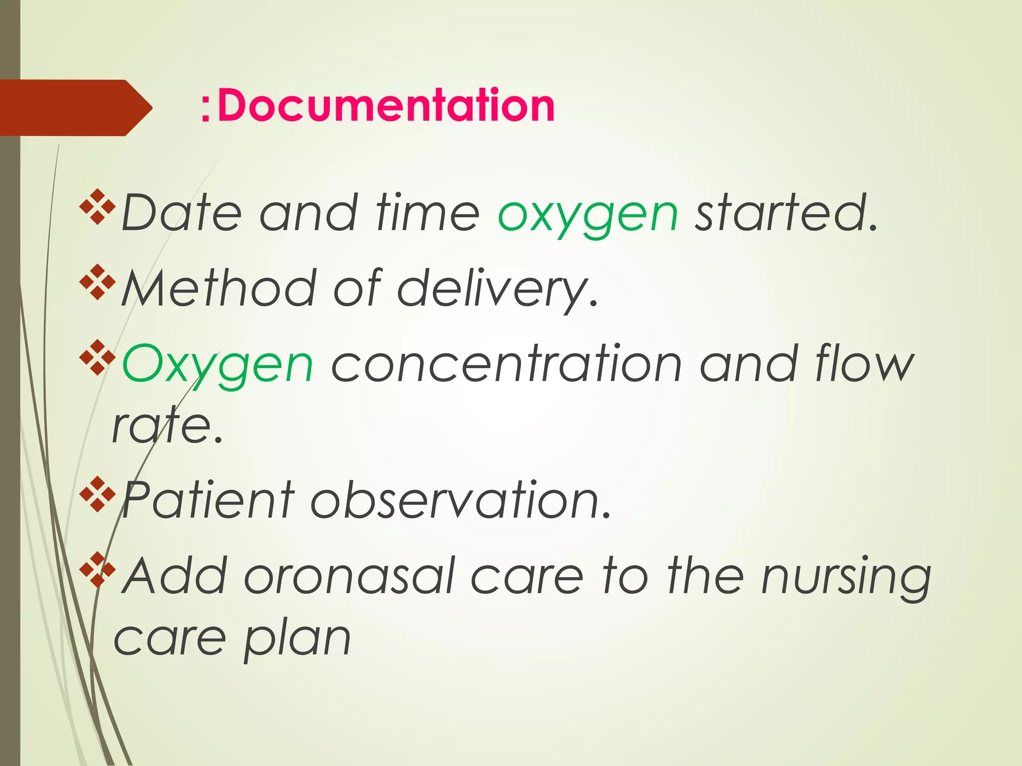 Oxygen therapy | PPT