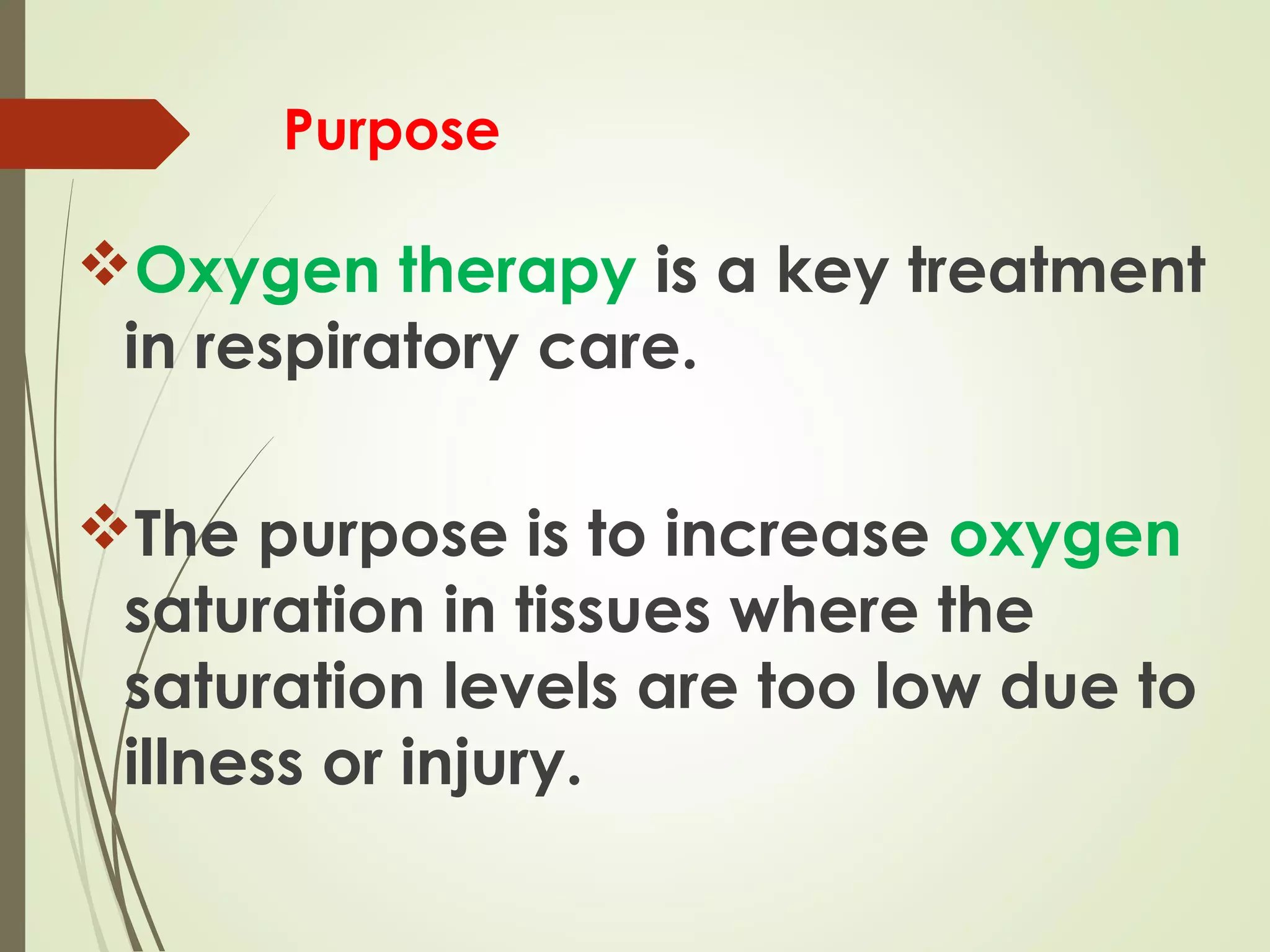Oxygen therapy | PPT