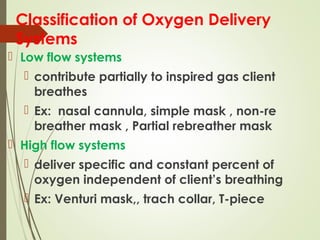 Oxygen therapy | PPT