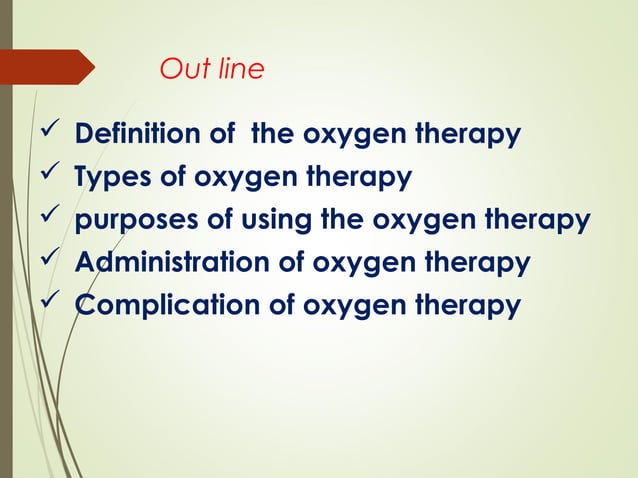 Oxygen therapy | PPT | Lung and Respiratory Health | Diseases and ...