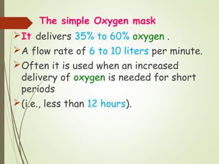 Oxygen therapy | PPT