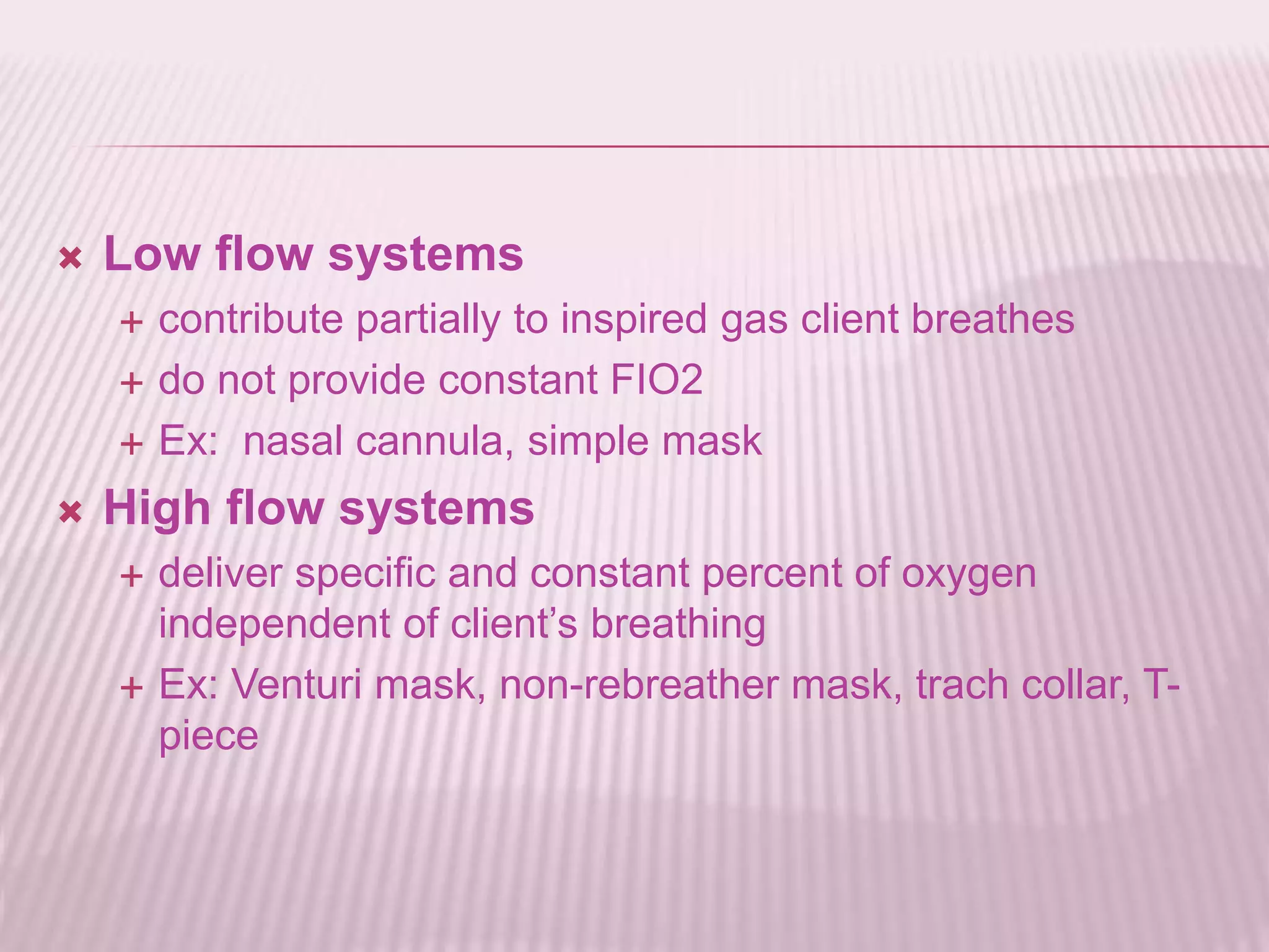 Oxygen therapy | PPTX