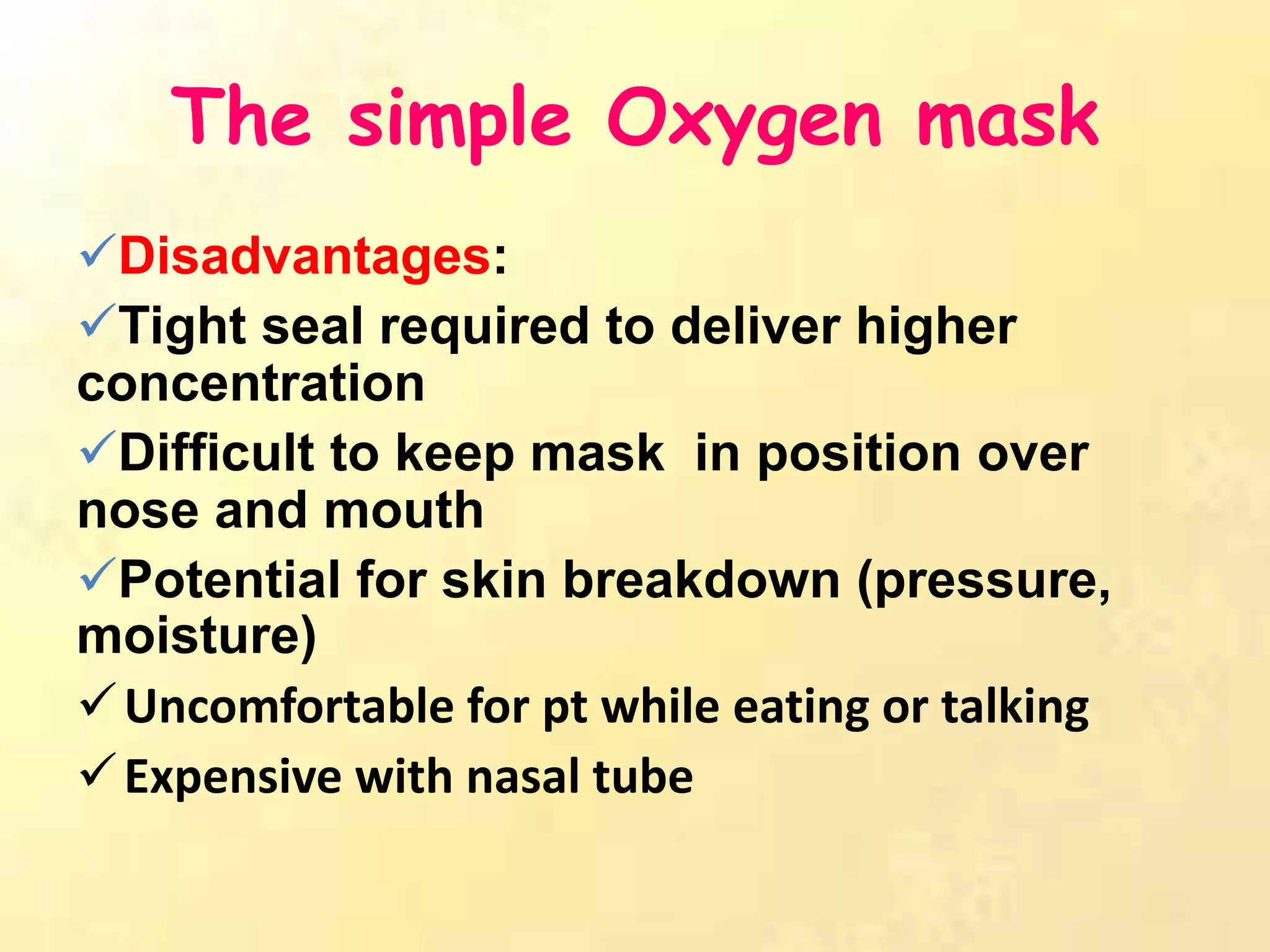 Oxygen therapy. methods of oxygenation | PPTX