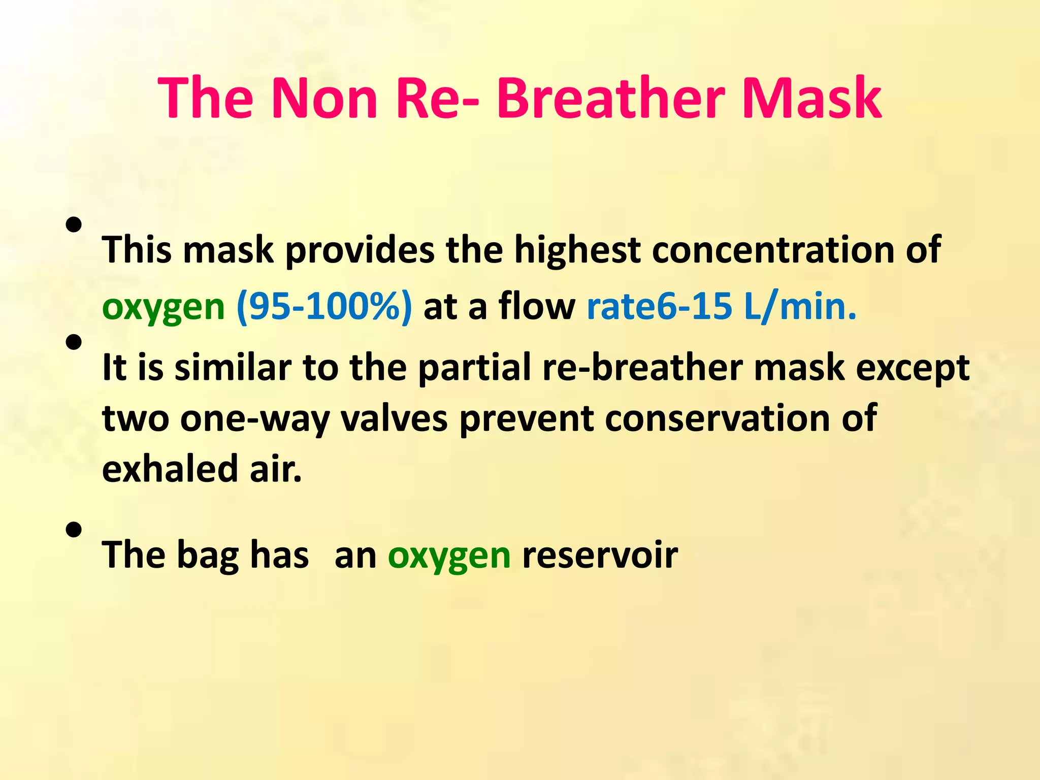 Oxygen therapy. methods of oxygenation | PPTX