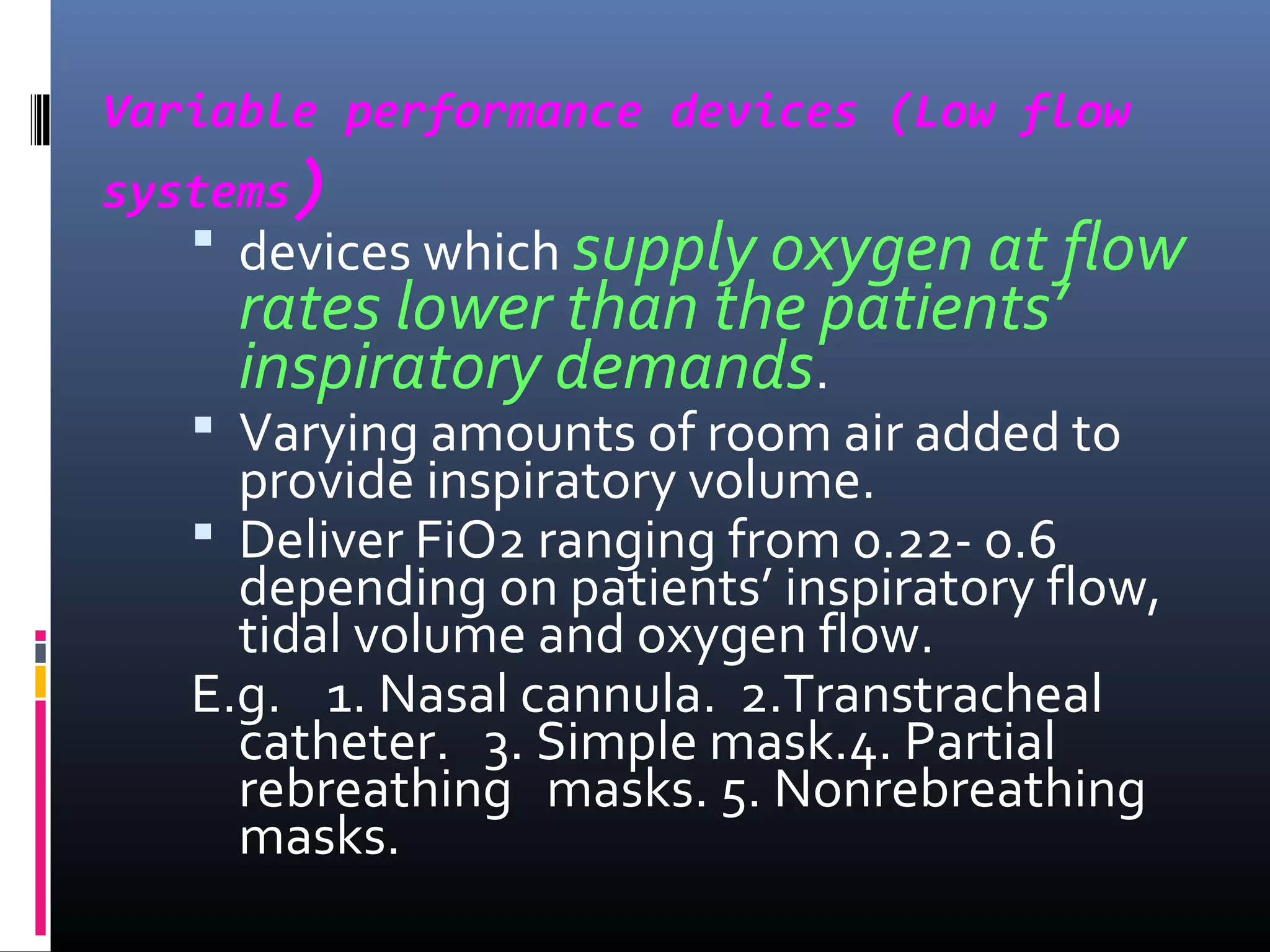 Oxygen therapy | PPT