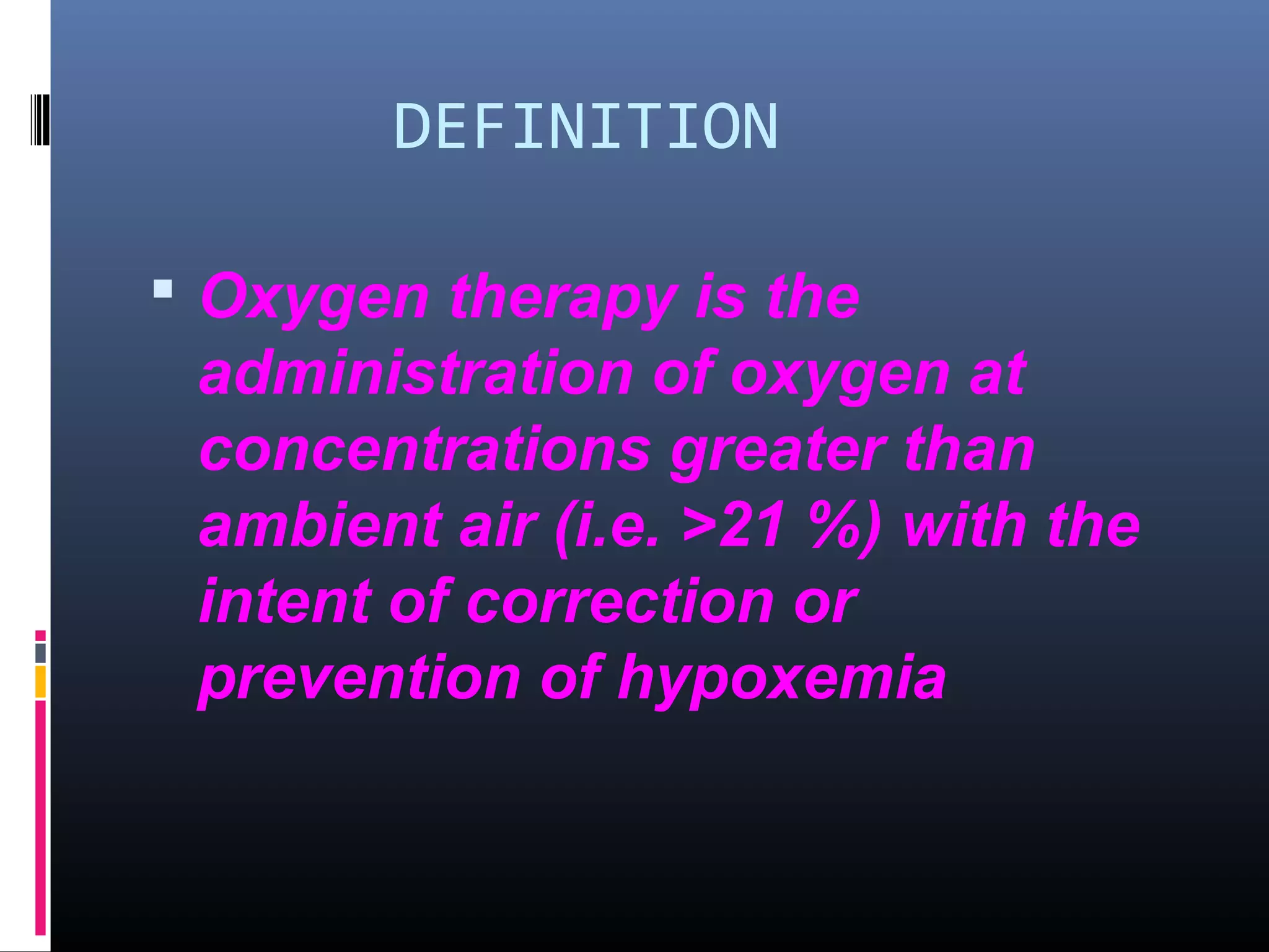 Oxygen therapy | PPT
