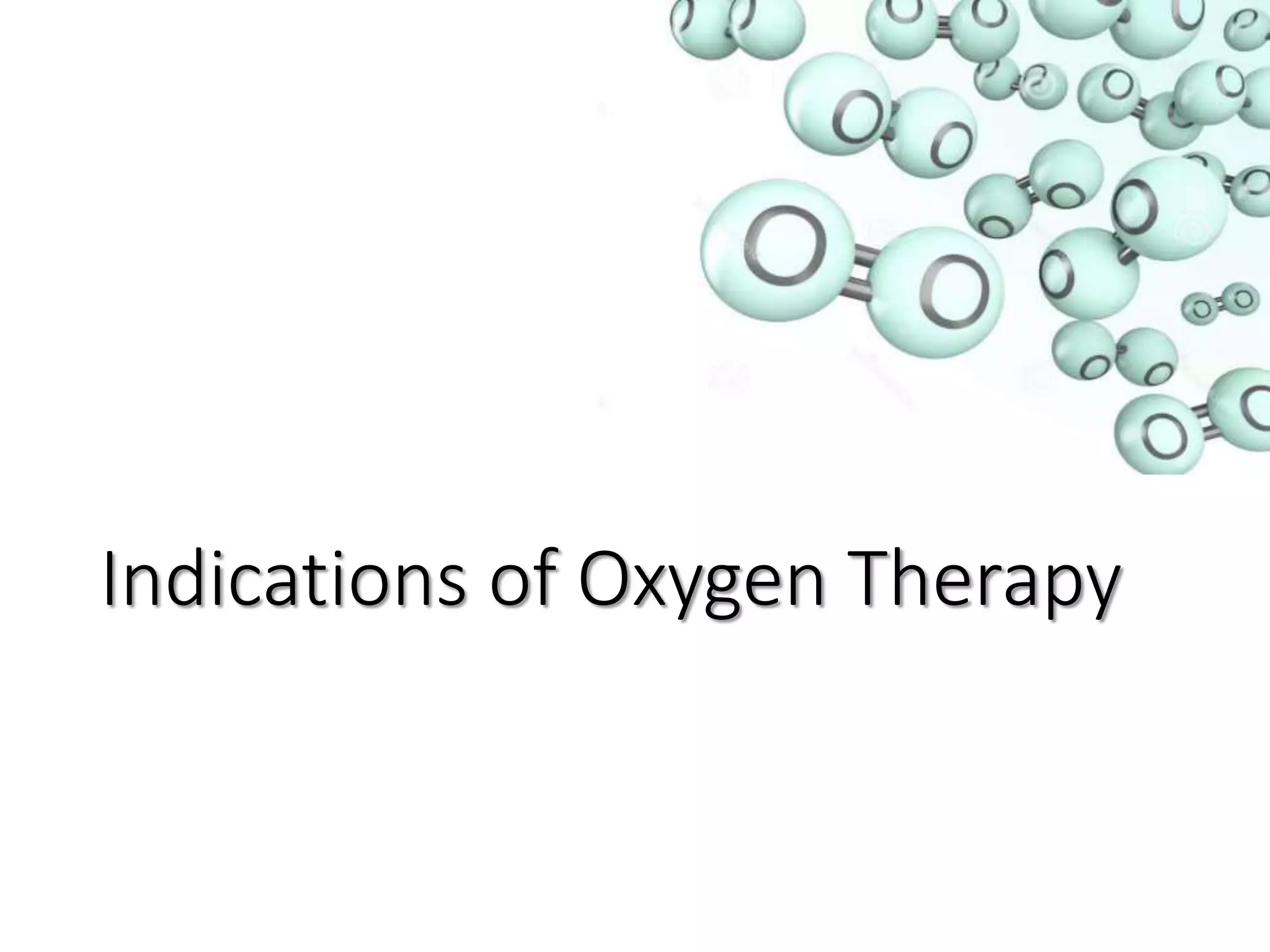 Oxygen therapy | PPTX