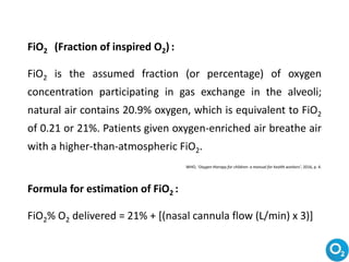 Oxygen therapy | PPTX
